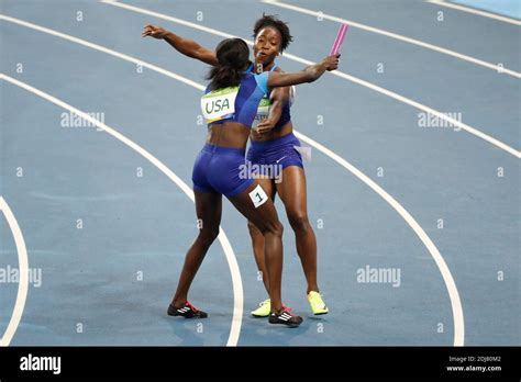 Rio Olympics Women 4×100 Relay Elie Klarrisa