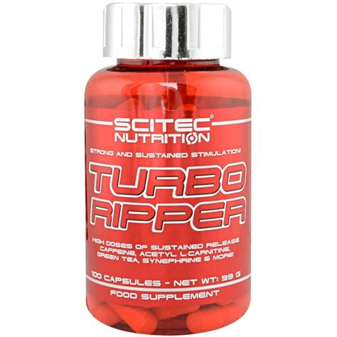 Scitec Nutrition Turbo Ripper 100 cap купить + отзывы и характеристики ...