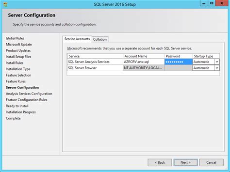 How To Install Microsoft Sql Server 2016 Installing Sql Server Analysis Services Azurecurve