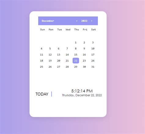 Github Vbhatkar Calender