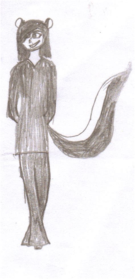 Skunk Girl By Xmmdpandux On Deviantart