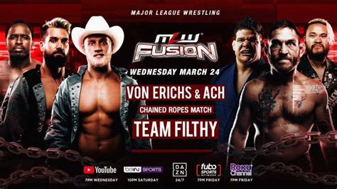 Mlw Fusion Report The Von Erichs Prevail In Chain Ropes Match
