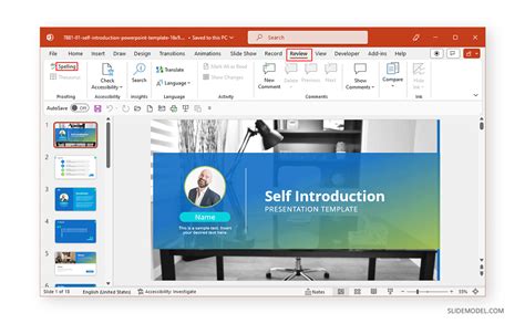 How To Check Spelling In Powerpoint