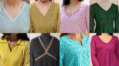 Kurti V Shape Neck Design V Neck Design For Kurti Simple Kurti Neck