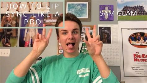 how to lipsync like a pro sam glam youtube