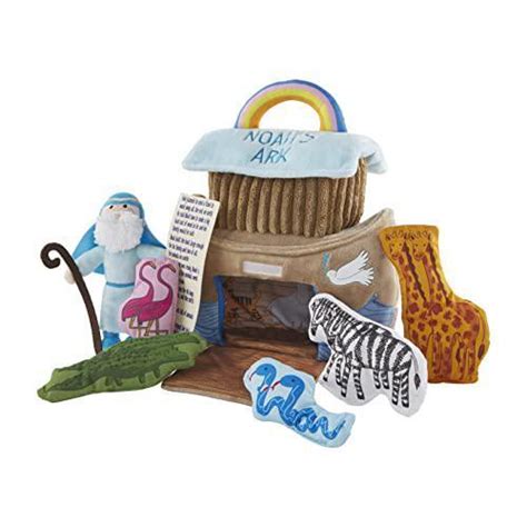 Mud Pie Noahs Ark Plush Set Bucks And Bows Snyder