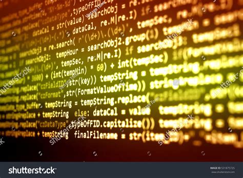 Computer Programming Often Shortened Programming Process库存照片531875725