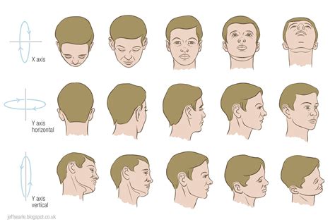 Jeff Searle Drawing The Head From Different Angles In 2020 Face