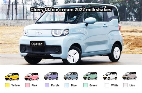 Chery Qq Ice Cream New Energy Electric Vehicle Sedan Suv Van Left Steering Wheel Hesucar