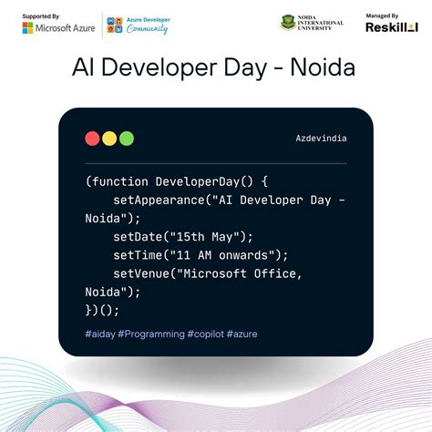 Azure Developer Community On Linkedin Aideveloperday Microsoft