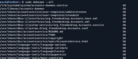 How To Verify Md5 Checksums Of Installed Packages