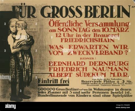 For Great Berlin Public Meeting Käthe Kollwitz Königsberg 1867