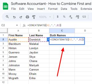 6 Ways To Combine First And Last Names In Google Sheets