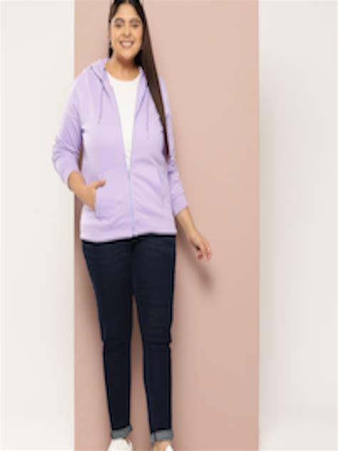 Buy Sztori Plus Size Solid Hooded Sweatshirt Sweatshirts For Women