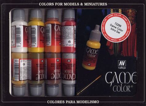 Vallejo Paint Set: Game Colour Intro - Starter Boxes