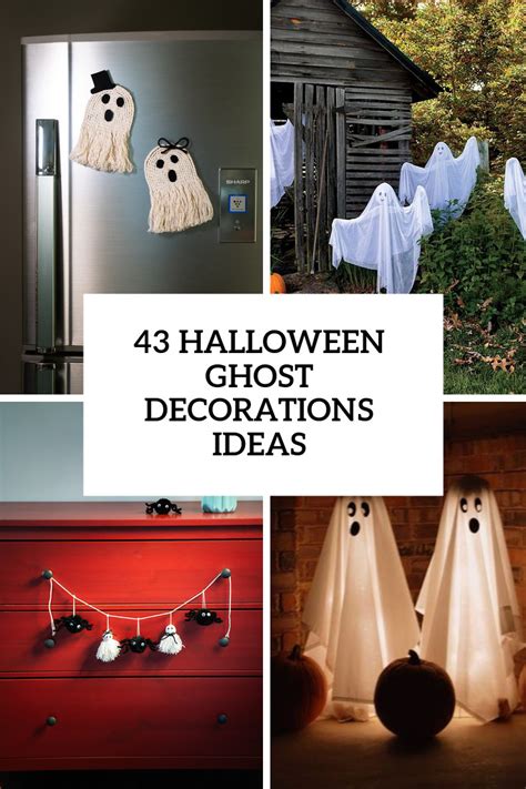 Cute Halloween Ghost Decorations