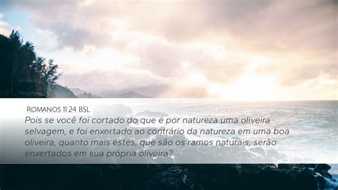Romanos 11 24 BSL Desktop Wallpaper Pois se você foi cortado do que é