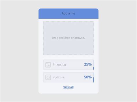 Best UX UI File Upload Loading Images On Pinterest User Interface Design Interface
