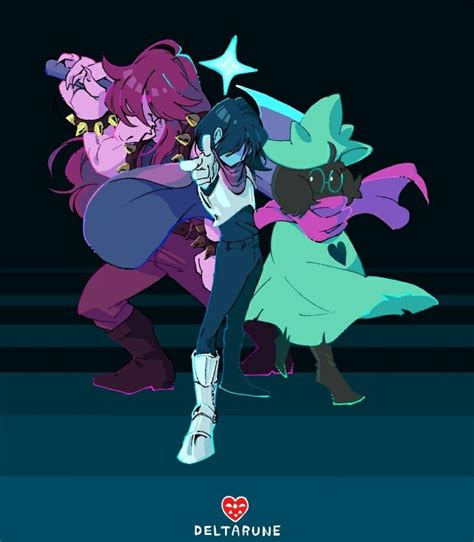 Deltarune Susie Ralsei Kris Undertale Art Undertale Fanart
