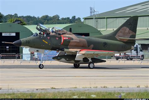 Douglas Ta 4su Skyhawk Singapore Air Force Aviation Photo