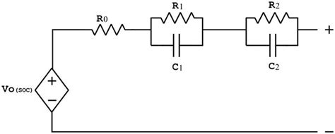Electrical Equivalent Circuit Models Of Lithium Ion Battery Intechopen
