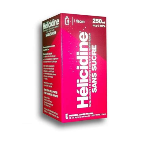Hélicidine Sans Sucre 250 Ml Zeta Farmaceutici Prix