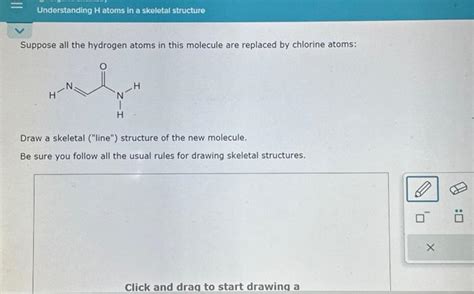 Solved Understanding H Atoms In A Skeletal Structure Suppose