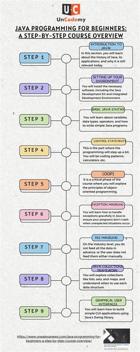 java programming for beginners a step by step course overview muskan