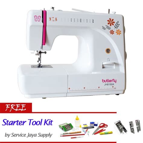 Jual Mesin Jahit Butterfly Jh8190s Portable Shopee Indonesia