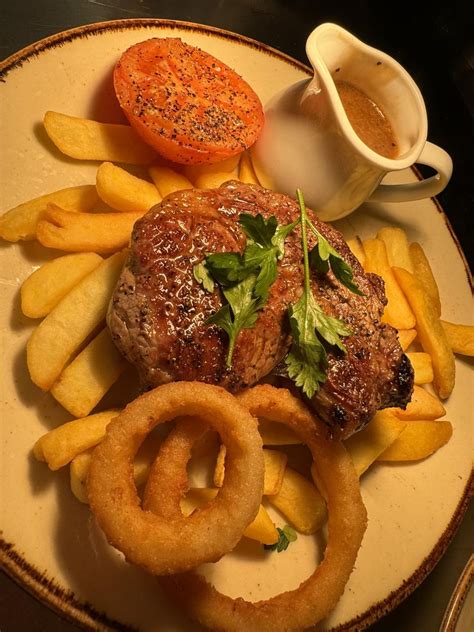 Beautiful Ribeye Steak The Fighting Cocks Pub