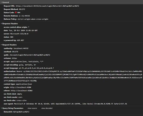 C Invalid Jwt Token Auth In Netangular App Stack Overflow