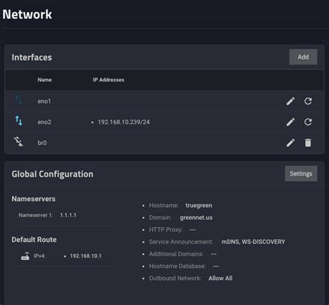 Creating A Bridge Interface R Truenas