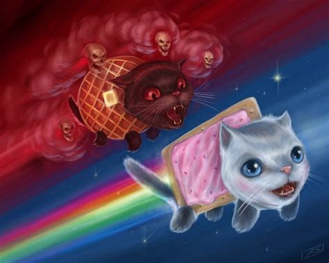 Nyan Cat Meme Funny Pictures And Best Jokes Comics Images Video Humor  Animation I Lold