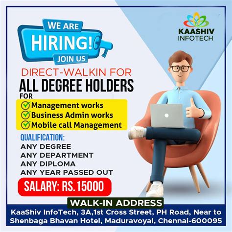 Kaashiv Infotech On Linkedin Jobopenings2024 Walkin Itjobs