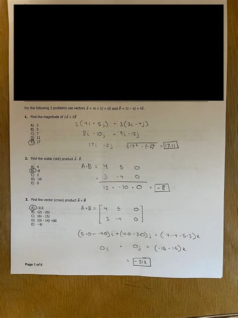Physics 121 Practice Problems For Common Exam 2 Spring 2024 Studocu