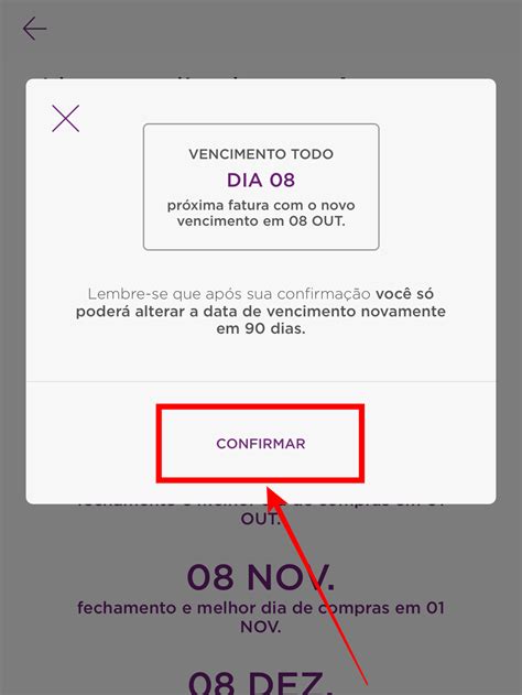Como Alterar A Data De Vencimento Da Fatura Do Nubank Canaltech