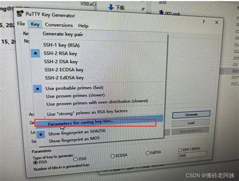 生成git Ssh公钥和私钥（ppk）文件ppk文件 Csdn博客