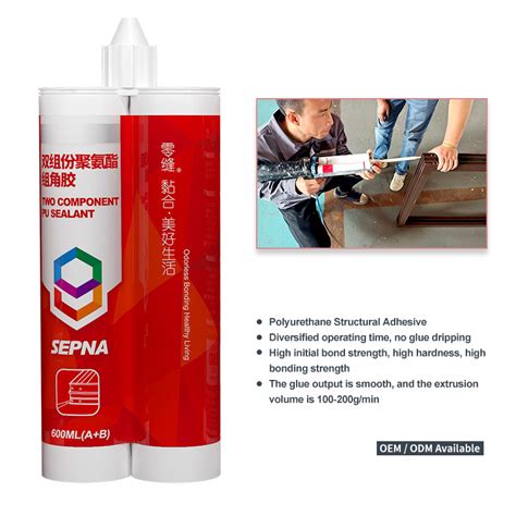 Sepna Fast Curing Two Component Polyurethane Structural Adhesive With Excellent Adhesion For