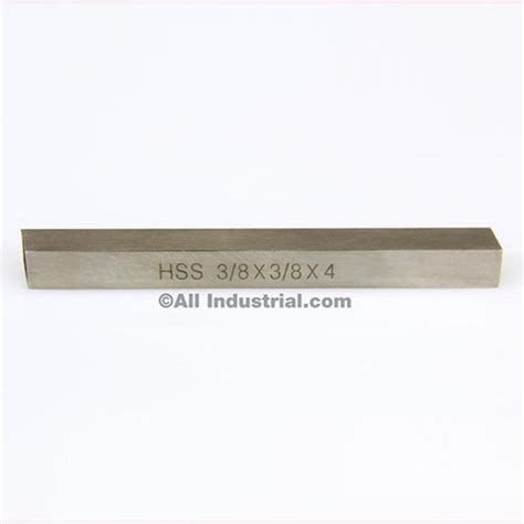 All Industrial 19766 1 2 X 1 2 X 4 Hss Tool Bit Square Lathe Fly Cutter Mill Blank All