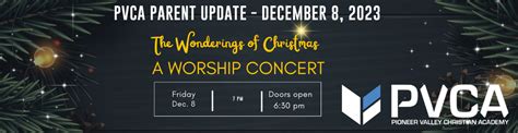 Pvca Parent Update December Pvca
