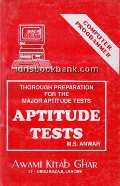 COMPUTER PROGRAMMER APTITUDE TEST Idris Book Bank