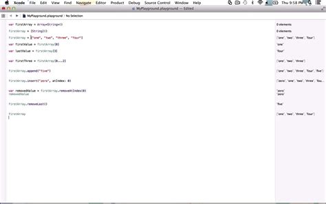 The Swift Programming Language Array