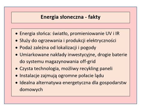 Energia S Oneczna Pozyskiwanie Zalety I Wady Energii S Onecznej