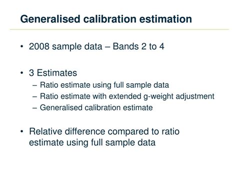 Ppt Evaluating Generalised Calibration Fay Herriot Model In Capex