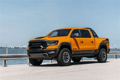 Experience The Exclusive Bright Orange 2022 Ram 1500 Trx Ignition Edition