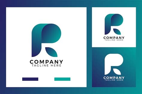 Premium Vector R Logo Template With Color Gradient