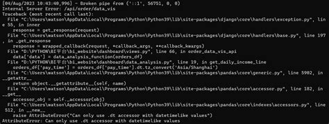 如何解决attributeerror Can Only Use Dt Accessor With Datetimelike Values的
