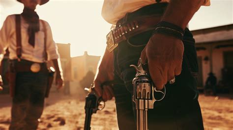 Free Western Duel Standoff Image Western Sunset Duel Download At