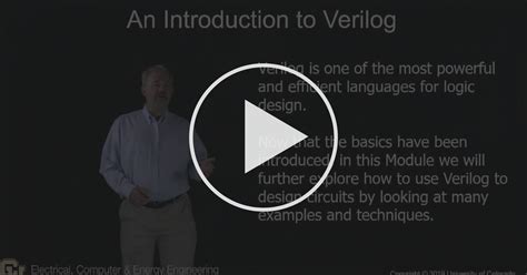 Learning To Speak Verilog Intro Verilog And System Verilog Design