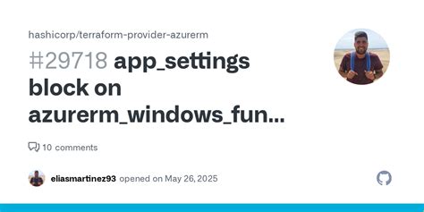 Appsettings Block On Azurermwindowsfunctionapp Is Mark As Sensitive · Issue 29718